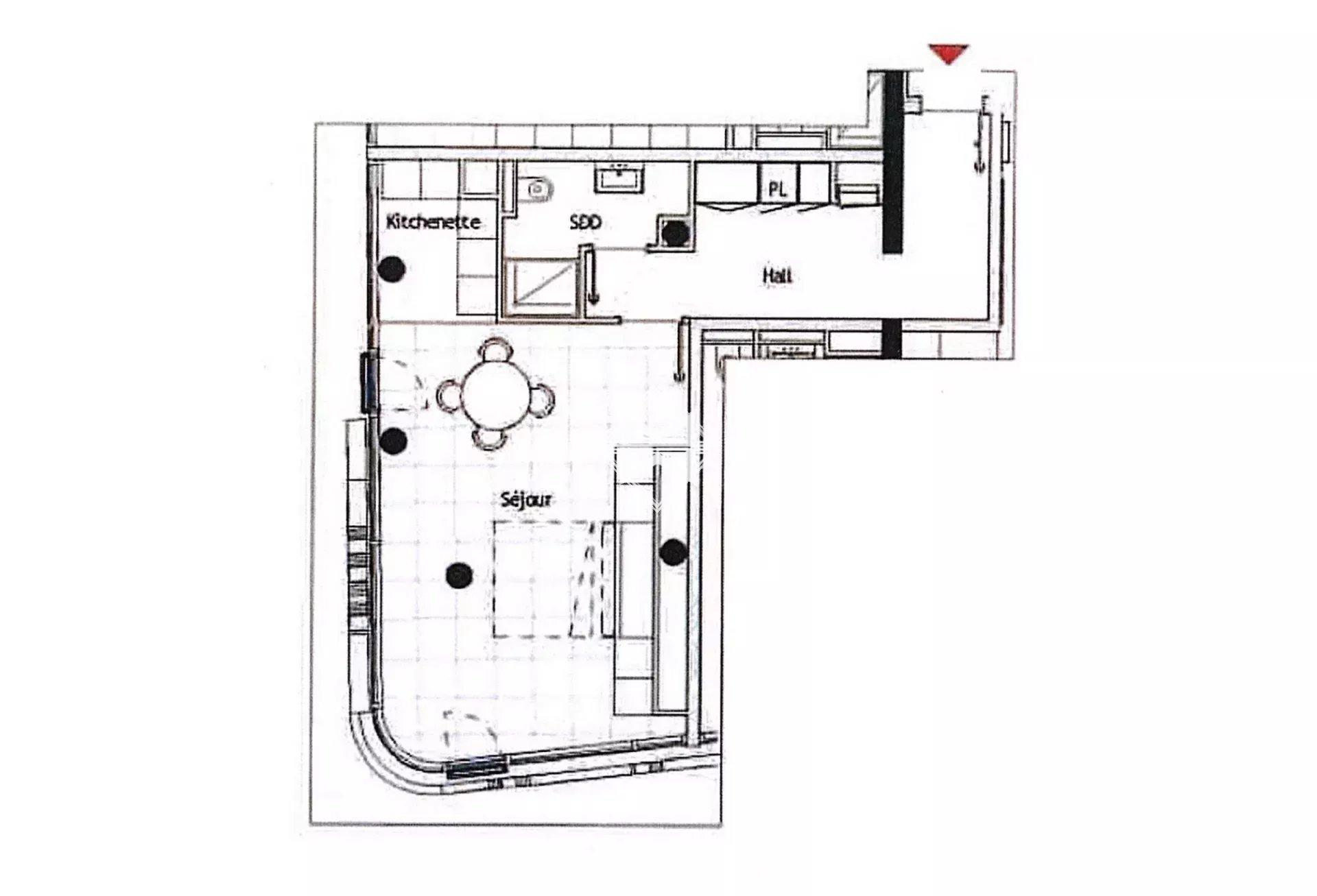 Sale Apartment Monaco Port - 0 Bedrooms - City . Ref MC284